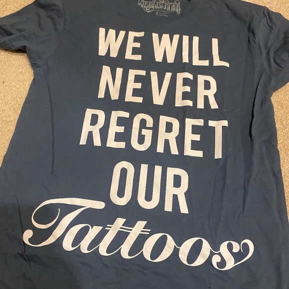 steadfast | Shirts | Steadfast Brand Inked Shop We Will Never Regret ...